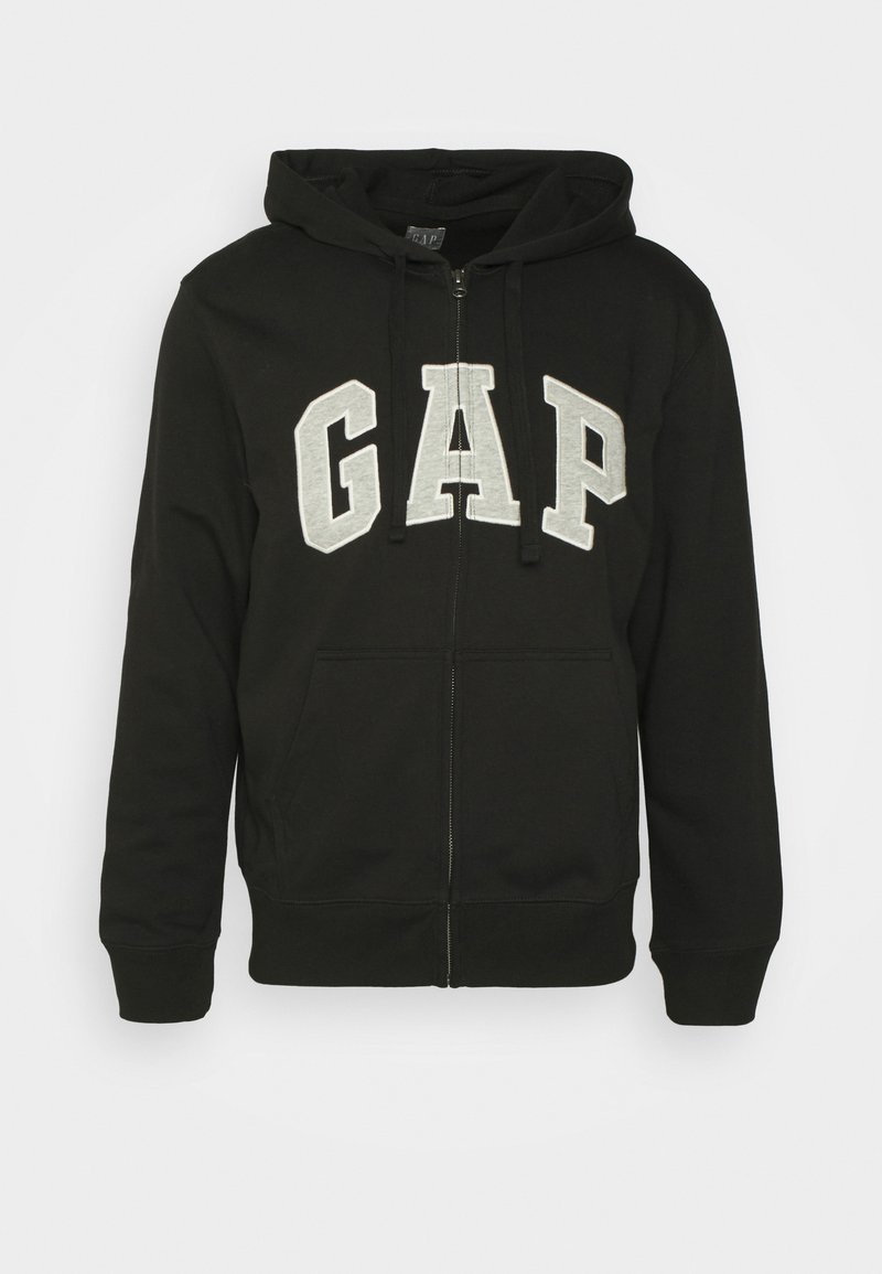 GAP ARCH - Mikina na zip - true black/černá - Zalando.cz