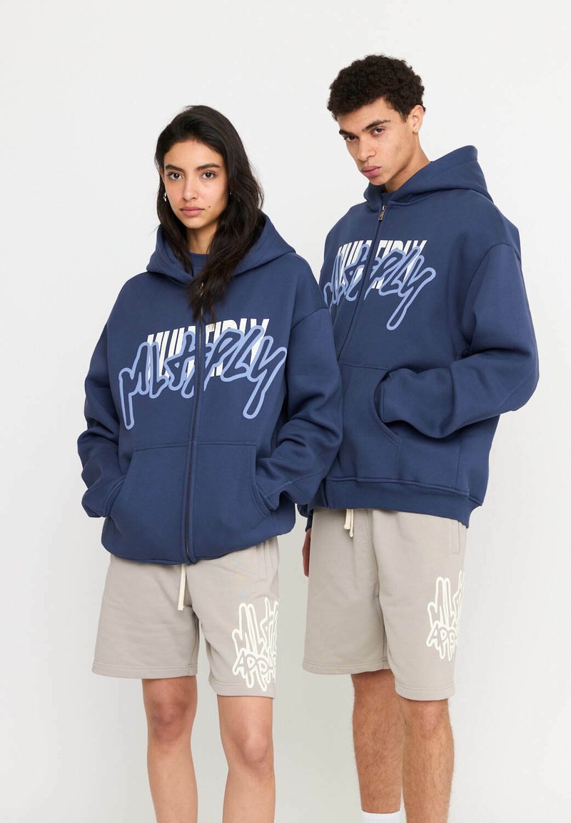 Multiply Apparel STRESS - Sweatjacke - night shadow/blau - Zalando.de