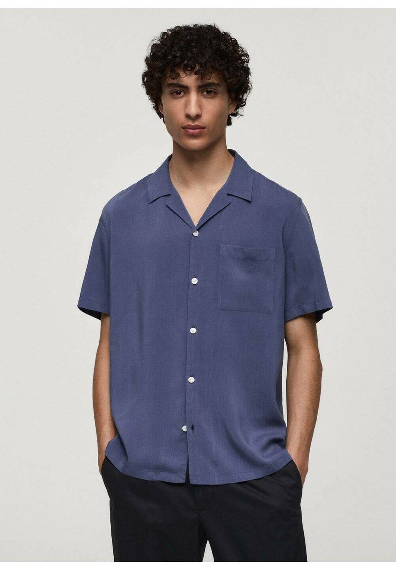 Mango Shirt - blue/dark blue - Zalando.co.uk