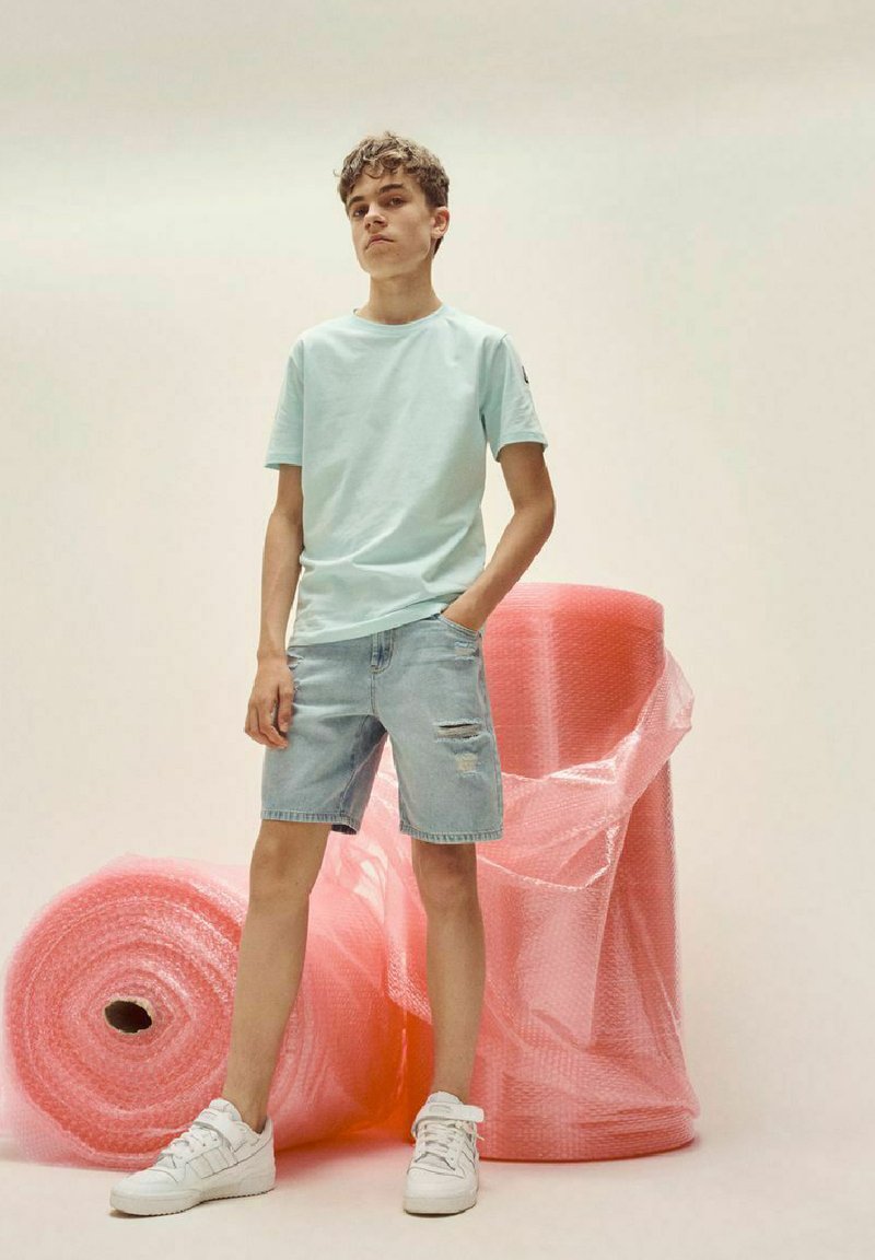 LMTD REGULAR FIT - T-Shirt basic - iced aqua/blau - Zalando.de