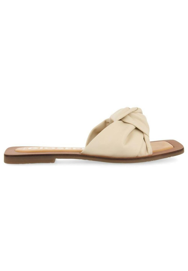 Gioseppo EPONE - Papuci - off white/alb natural - Zalando.ro