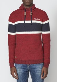 Koroshi JUMPER - Jersey de punto - rojo red/rojo - Zalando.es
