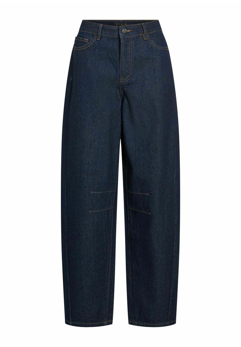 VILA VIRAYA - Wide leg/ciemnoniebieski - Zalando.pl