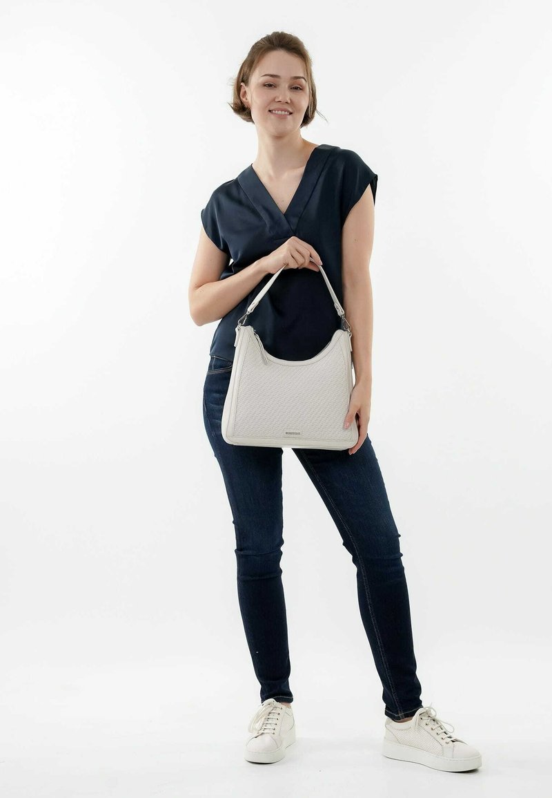 Emily & Noah BRENDA - Handtasche - ecru/beige - Zalando.de