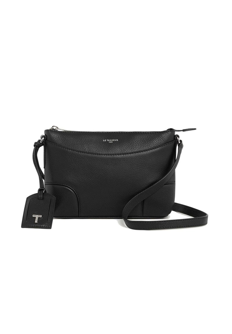 Le Tanneur ROMY - Sac bandoulière - noir/noir - ZALANDO.FR
