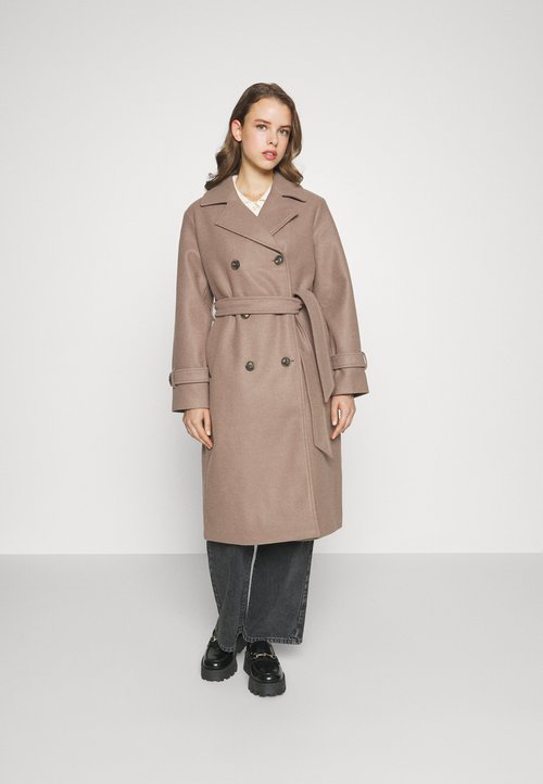 YAS Petite YASKILIVA COAT - Trenchcoat - tobacco brown/braun - Zalando.ch