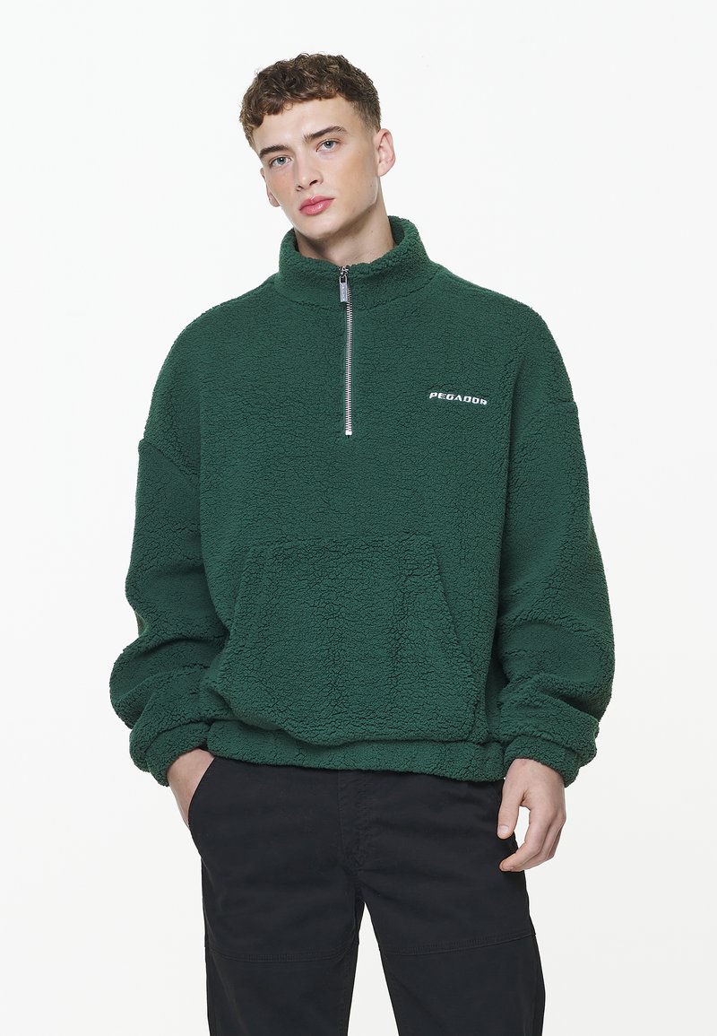 Pegador PUKA HALF ZIP - Fleece jumper - british green/green - Zalando.ie