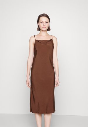 AllSaints HADLEY DRESS - Cocktailkleid/festliches Kleid - warm cacao ...