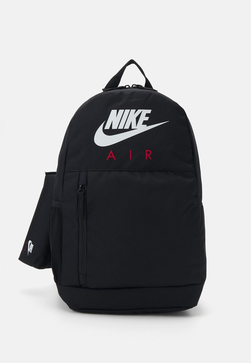 Nike Sportswear UNISEX - School bag - black/red/black - Zalando.ie
