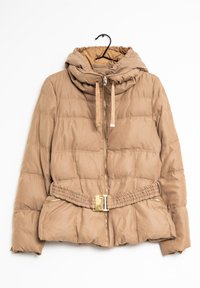 Zara Gewatteerde jas - beige - (Pre-owned) - Zalando.nl