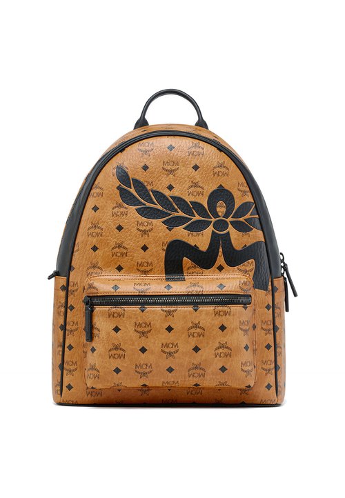 MCM AREN BACKPACK UNISEX - Reppu - cognac/konjakki - Zalando.fi
