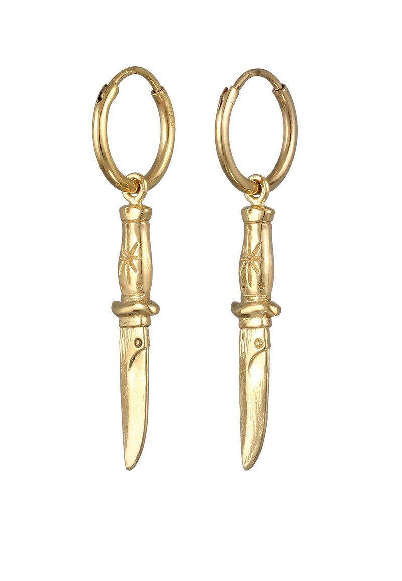 HAZE & GLORY THE KNIFE - Earrings - gold/gold-coloured - Zalando
