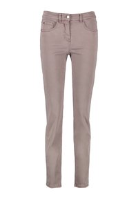 Gerry Weber 5-POCKET SOL꞉INE BEST4ME - Jeans Slim Fit - nougat/braun ...
