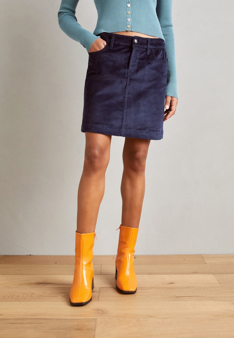 Esprit Mini Skirt Navydark Blue Uk