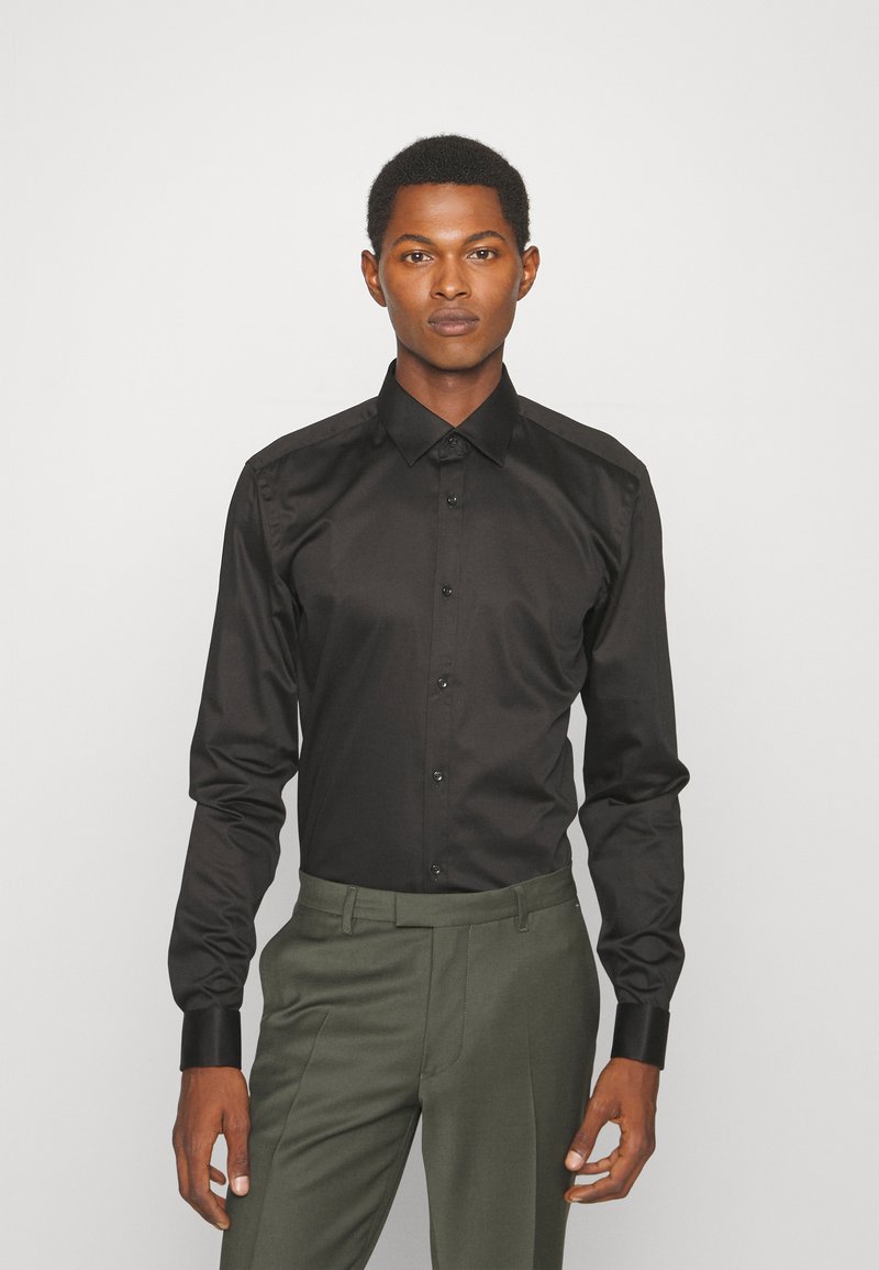 HUGO KING - Camicia elegante - black/nero - Zalando.it