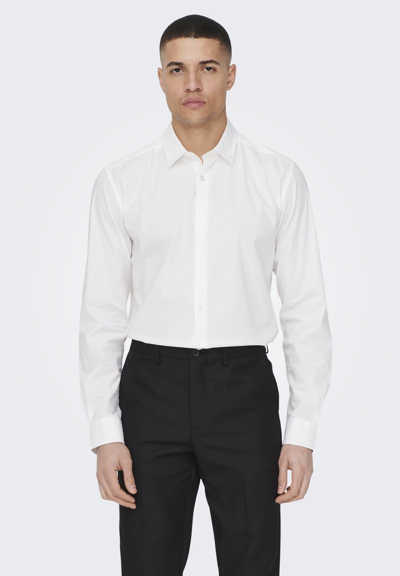 Only & Sons ONSANDY SLIM EASY IRON - Formal shirt - white - Zalando.ie