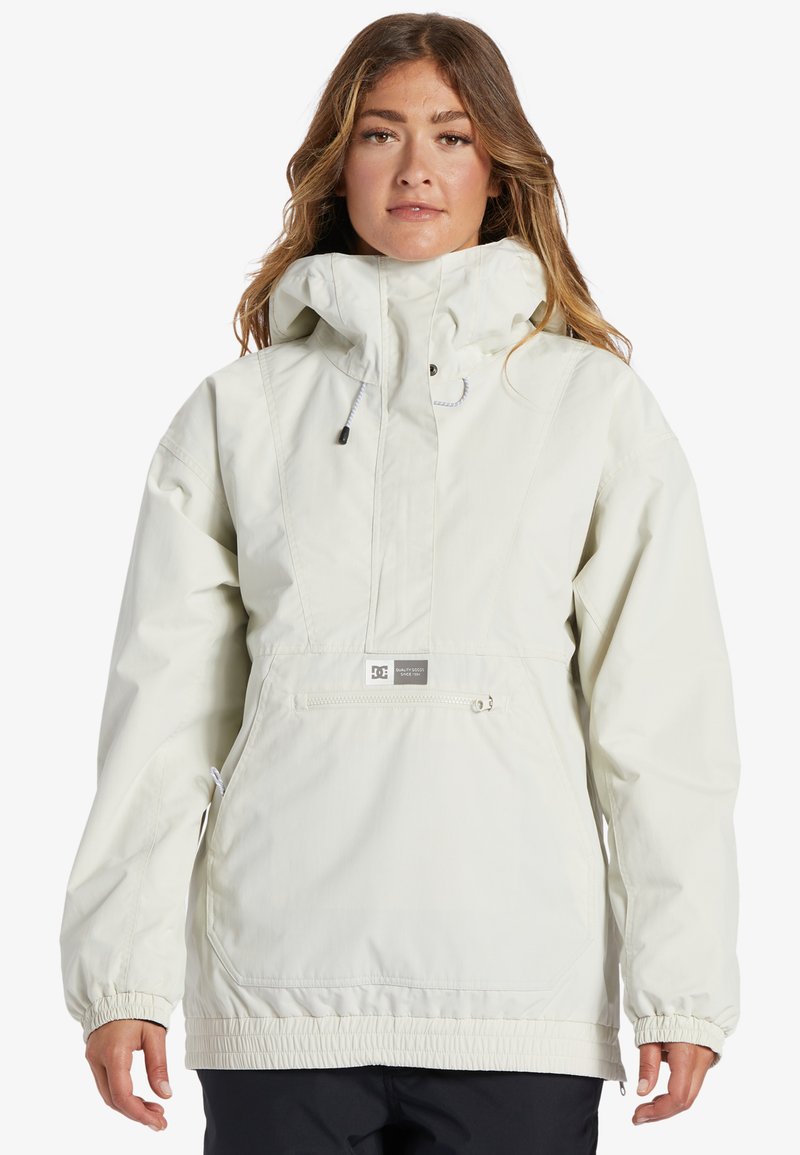 DC Shoes CHALET SNJT NNY0 - Ski jacket - silver birch/white - Zalando.co.uk