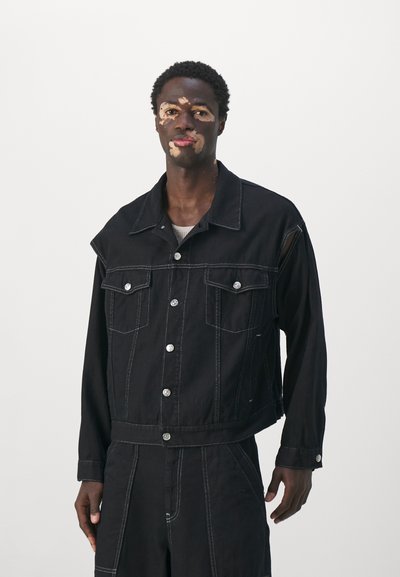 MM6 Maison Margiela JACKET - Jeansjacke - black/schwarz - Zalando.at