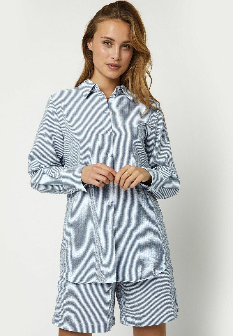 Moves ELASSU - Užsagstoma palaidinė - nebulas blue/mėlyna - Zalando.lt