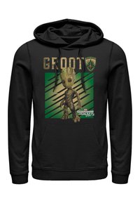 Marvel MARVEL GROOT TREE - Luvtröja - black/svart - Zalando.se