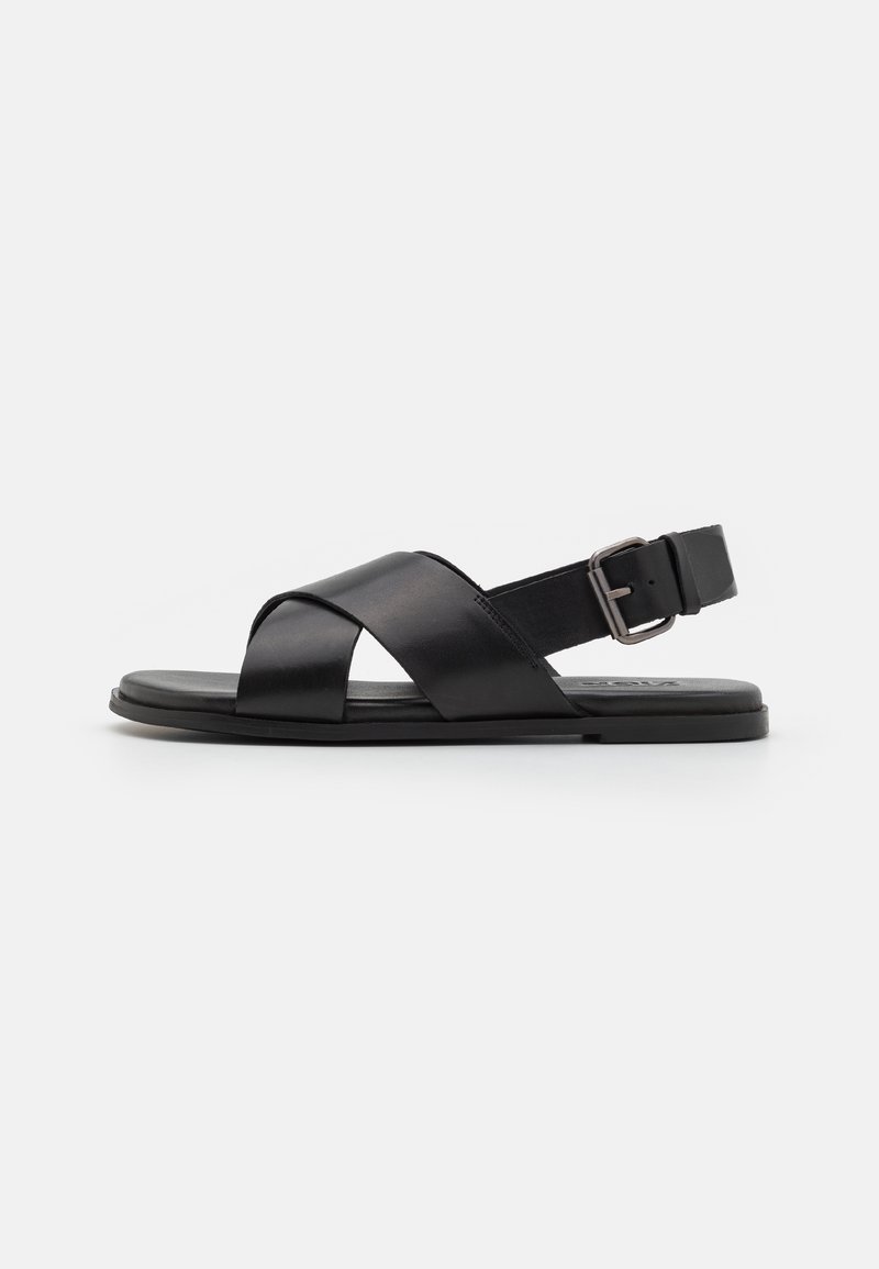 Zign LEATHER - Sandals - black - Zalando.ie