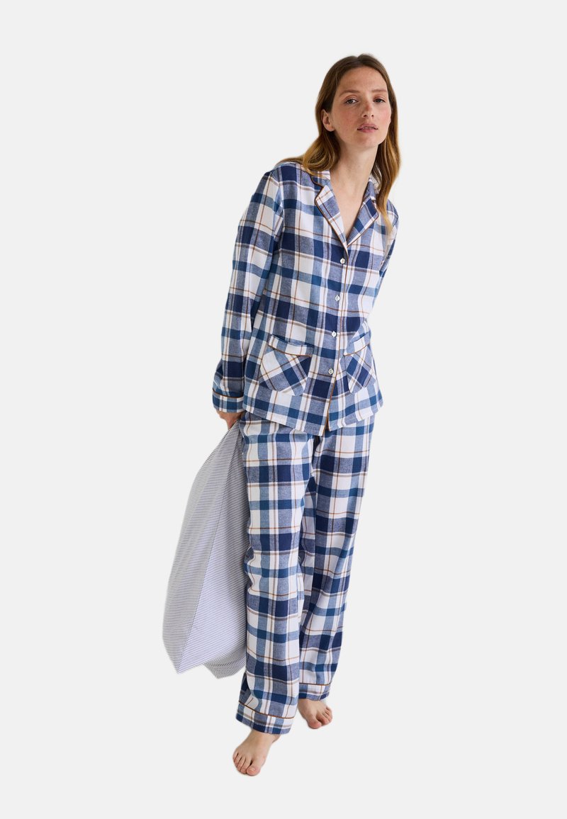 Monoprix SET - Pyjama - baltique/bleu marine - ZALANDO.FR