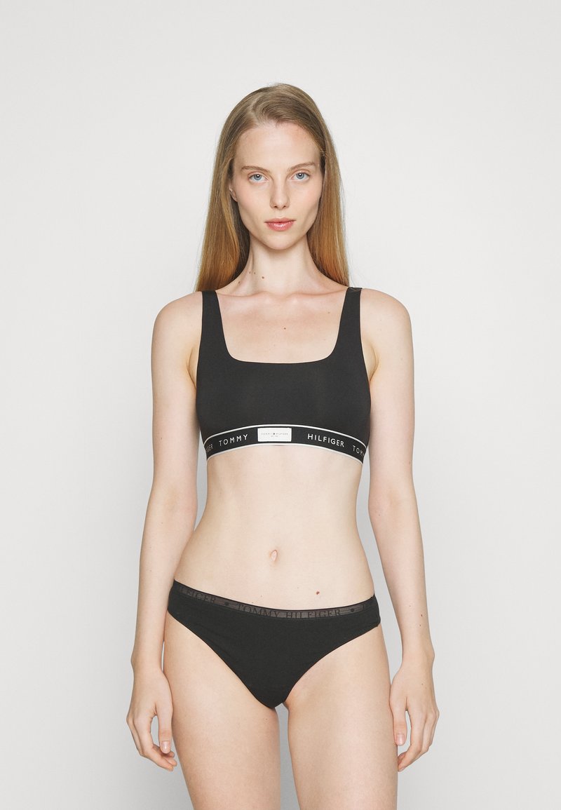 Tommy Hilfiger THONG 3 PACK - Thong - black/white/misty blush/black - Zalando
