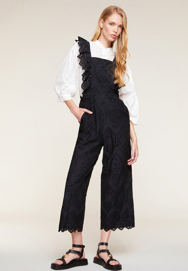Motivi AUS SANGALLO-SPITZE - Jumpsuit - nero/black - Zalando.de