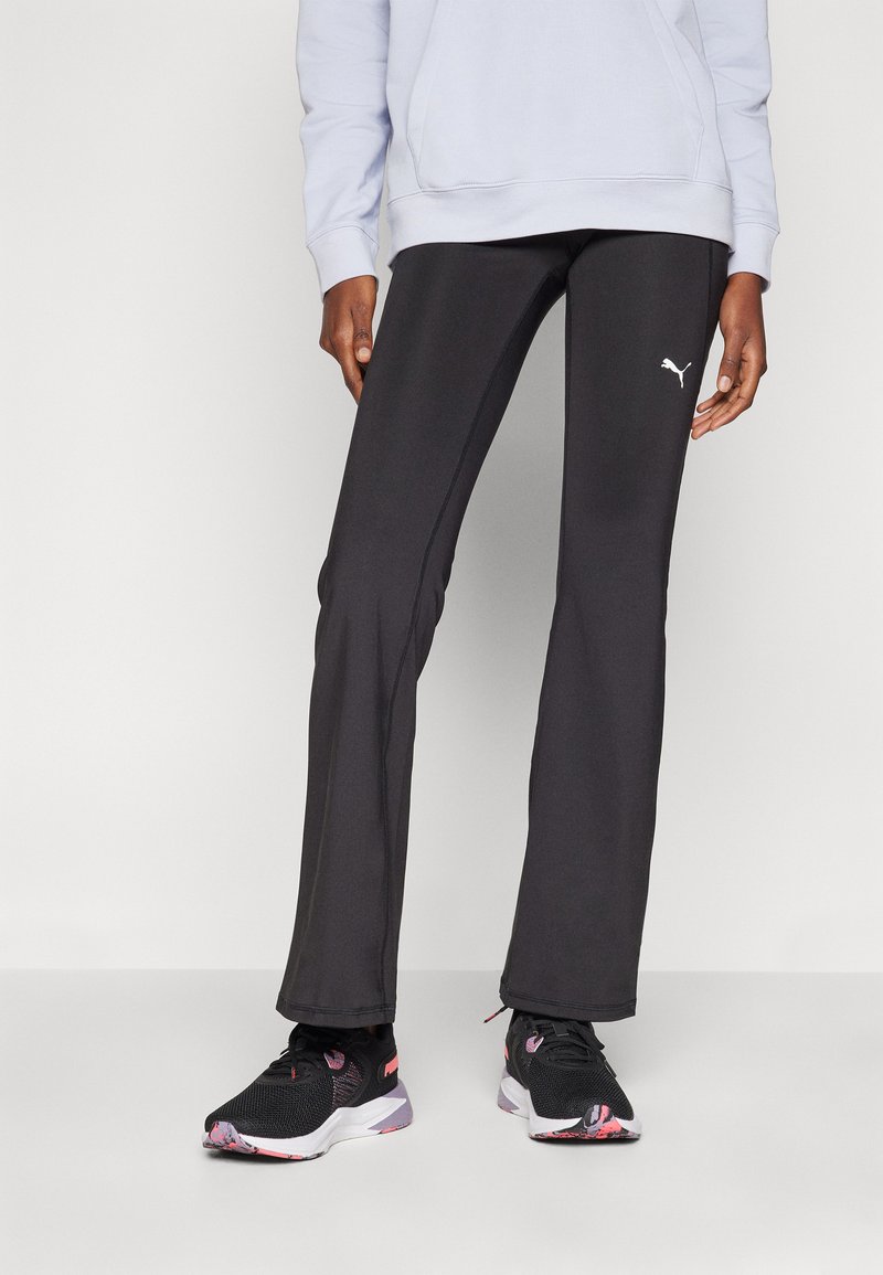 Puma ESSENTIAL BOOTCUT PANT - Trikoot - black/musta - Zalando.fi