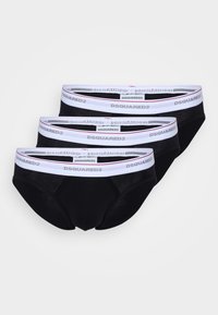 Dsquared2 NEW BASIC BRIEF 3 PACK - Slip - black/noir - ZALANDO.BE