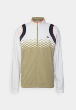 Lacoste Sport TRACKSUIT - Tuta - blanc/beige/bleu/orange/bianco ...