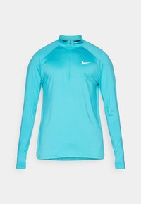 Nike Performance STRIDE - Langarmshirt - dusty cactus/reflective silver/blau - Zalando