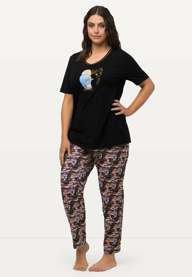 Ulla Popken SET - Nachtwäsche Set - noir/schwarz - Zalando.at