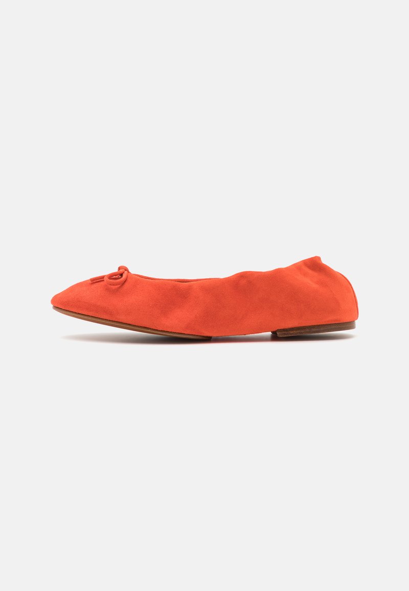 Polo Ralph Lauren FLATS BALLET - Foldable ballet pumps - varsity orange ...