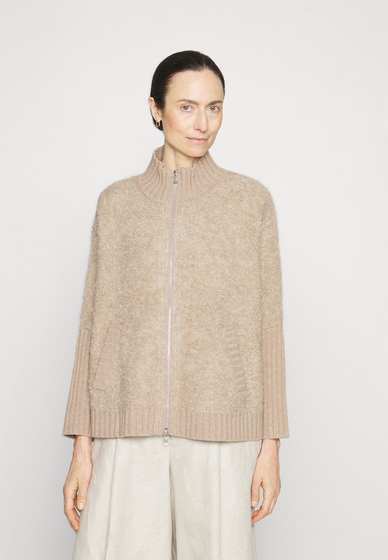 Repeat CARDIGAN - Cardigan - beige - Zalando.ie