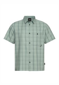 Jack Wolfskin HOT TRAIL - Shirt - check sago palm/green - Zalando