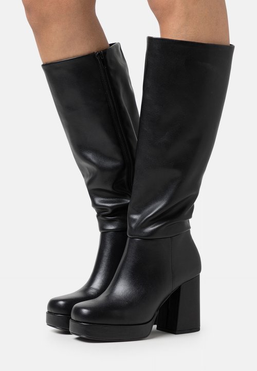 mtng SIXTIES - Boots med høye hæler - black/svart - Zalando.no