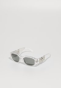 Versace UNISEX - Sunglasses - transparent/white/transparent - Zalando.ie