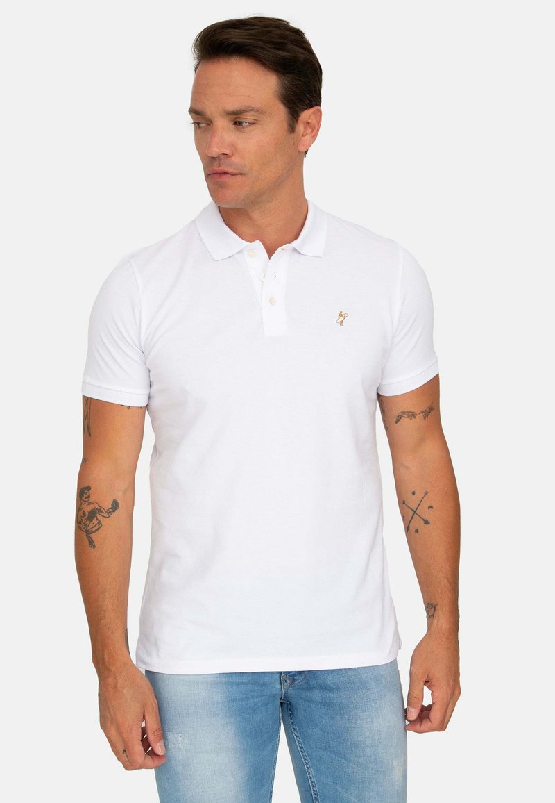 Jacey Quinn 2 PACK - Poloshirt - white black/schwarz - Zalando.de