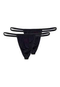 HOM 2ER PACK PLUME STRING - Briefs - schwarz/black - Zalando