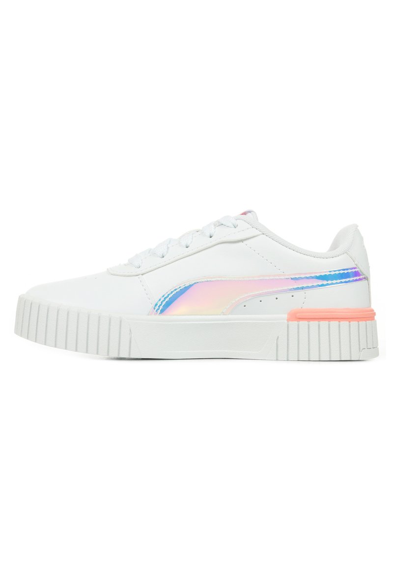 Puma PS CARINA 2 C WINGS - Sneakers - white peach smoothie black/hvid - Zalando.dk