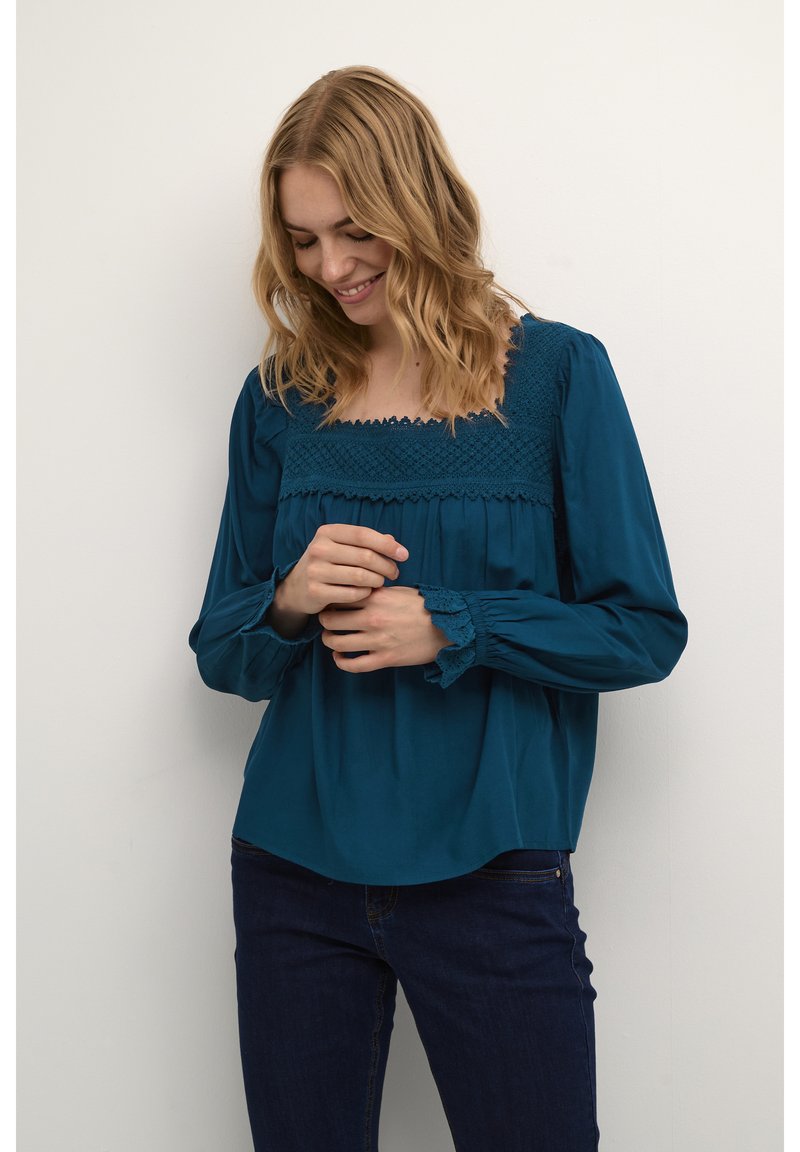Cream MILLA - Bluse - gibraltar sea/dunkelblau - Zalando.at