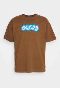 Obey Clothing OBEY SPRAY - Trükipildiga T-särk - silt/pruun - Zalando.ee