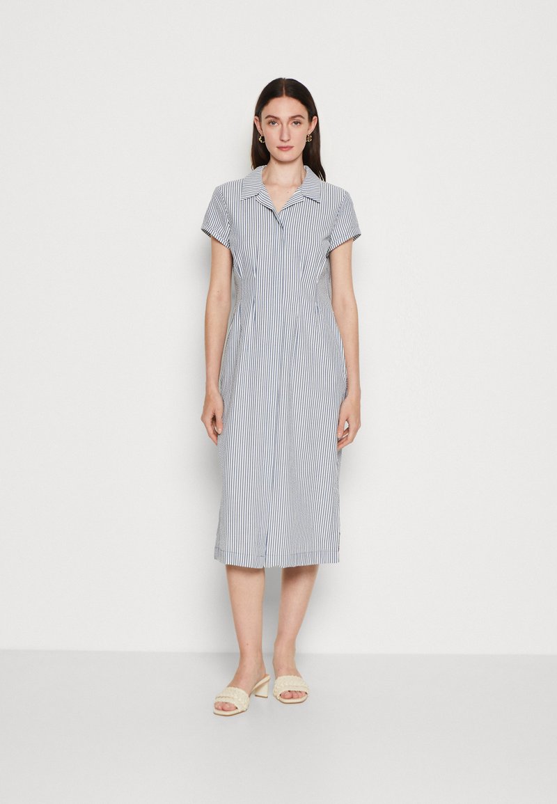 Esprit Collection Skjortekjole - navy/mørkeblå - Zalando.dk