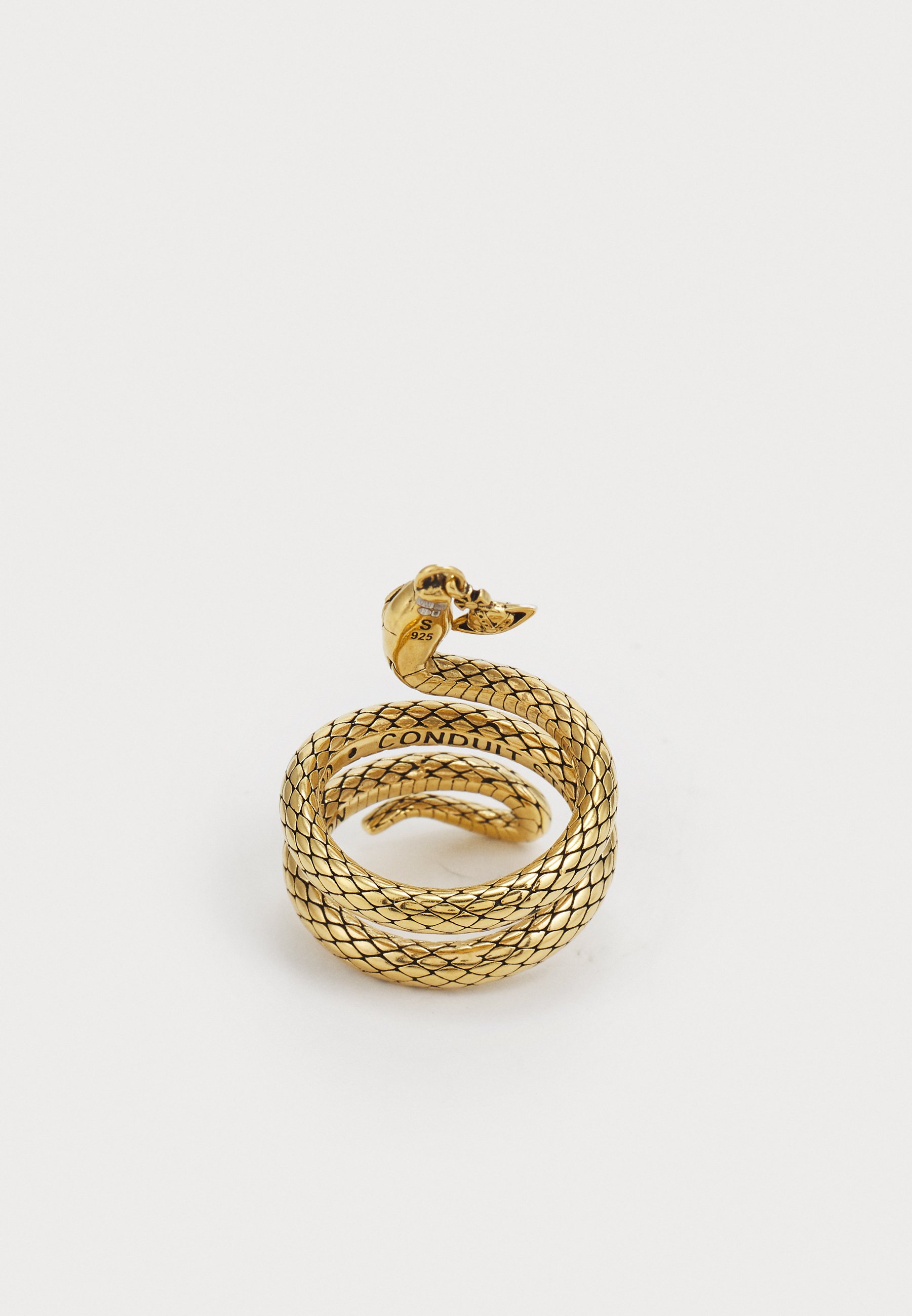 ALBANE Ring antique gold coloured
