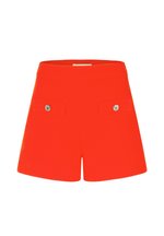 Morgan STRAIGHT WITH FRONT BUTTONS - Shorts - orange/oranje - Zalando.be