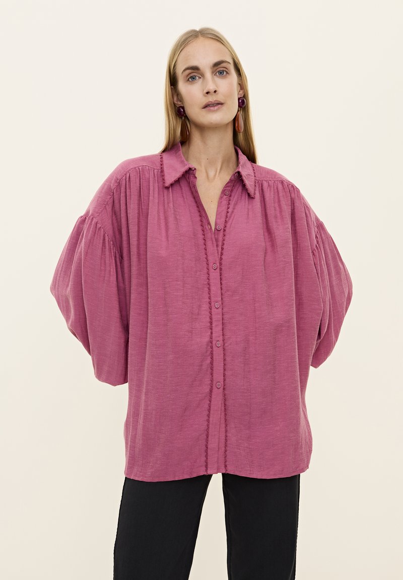 Odd Molly CALL ME - Hemdbluse - dusty rose/rosa - Zalando.de