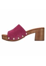 Manfield MIT NIETEN - Clogs - rosé/donkerroze - Zalando.nl