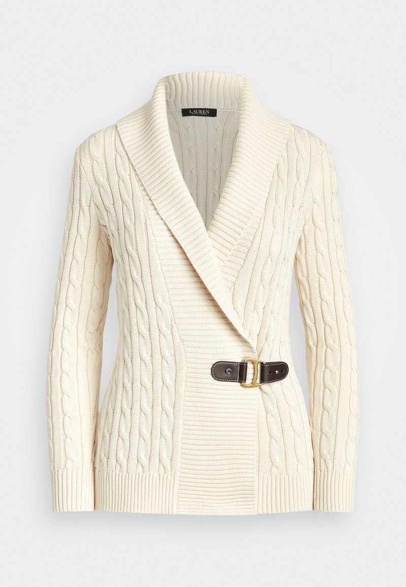 Lauren Ralph Lauren DONATO - Kardigan/mleczny - Zalando.pl