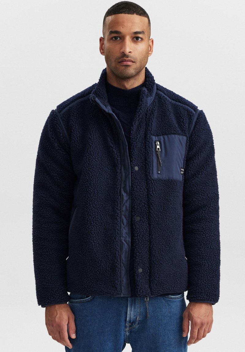 Gabba BATTLE - Fleece jacket - navy/dark blue - Zalando